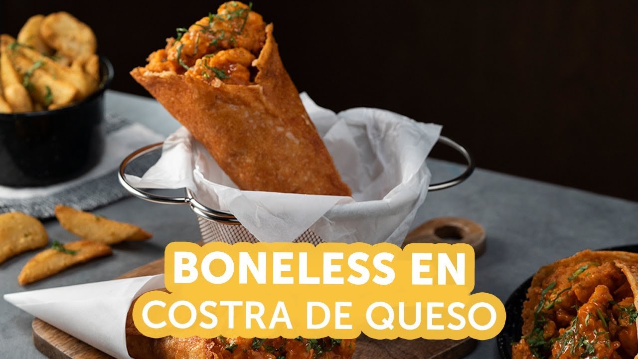 BONELESS EN COSTRA DE QUESO - Manta Online
