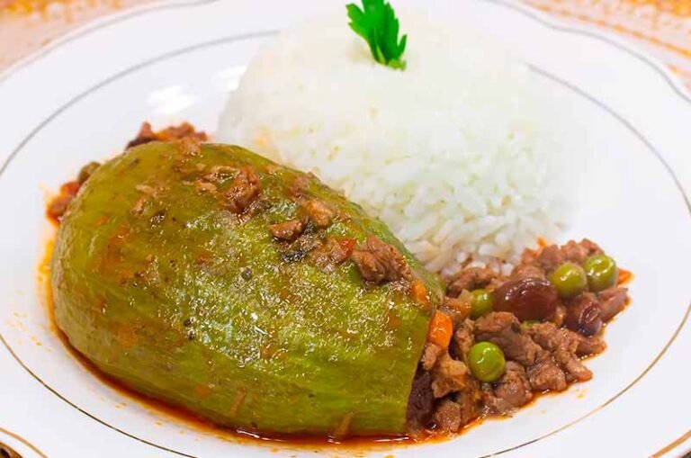 RECETA: CAIGUA RELLENA DE POLLO - Manta Online